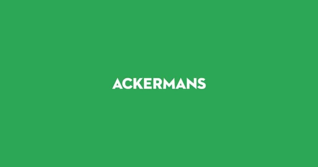 Ackermans Stores Shop Assistants in South Africa 2026 - CAREERTAG